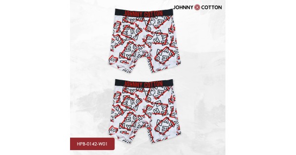 Boxers 2 pack Johnny Cotton